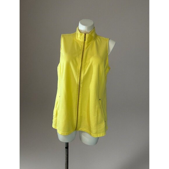 Quacker Factory | Jackets & Coats | Quaker Factory Vest Top Jeanne Bice ...